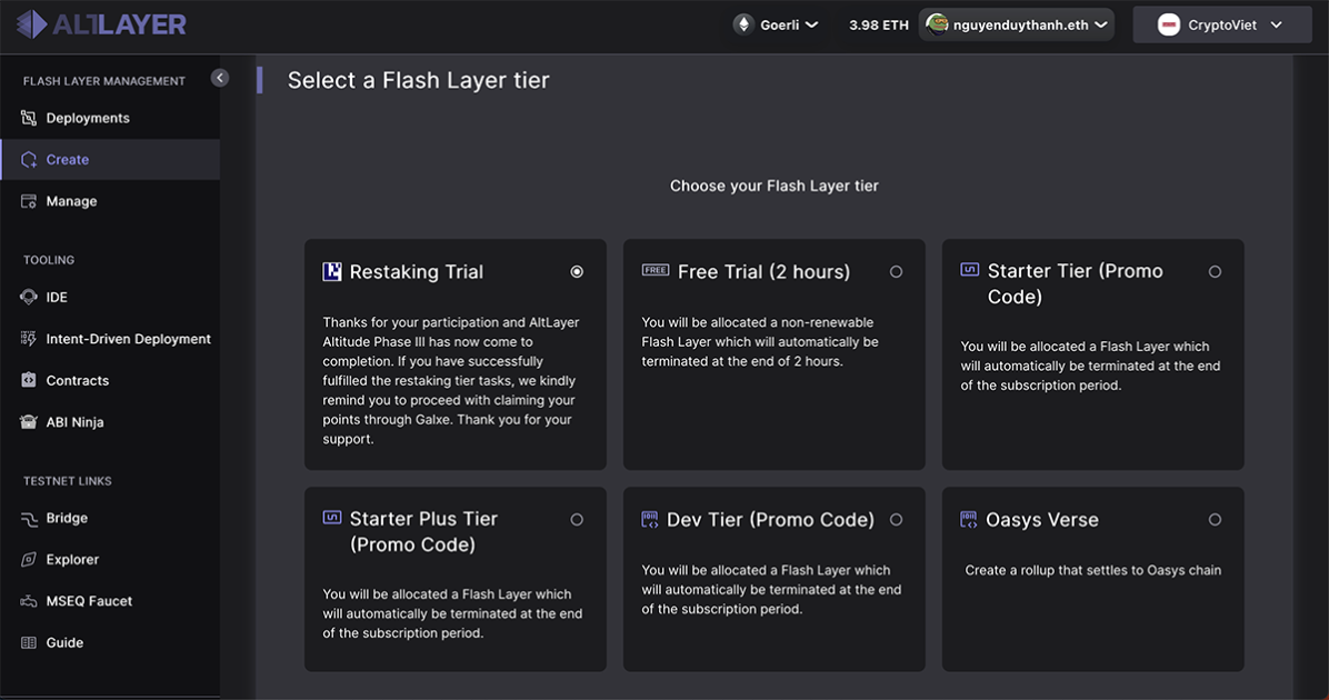 AltLayer: Một giao thức Rollup-as-a-Service (RaaS) – CryptoViet