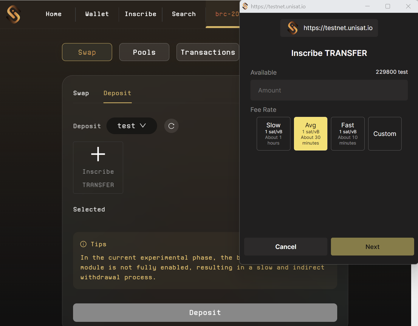 BRC-20 Swap: Nền tảng hoán đổi token BRC-20 chính thức – CryptoViet